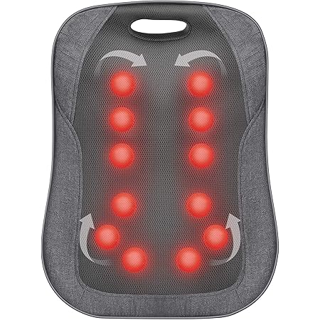 Amazon.com: BackPlus Shiatsu Massage Pad with Heat – Doubles as Foot ...