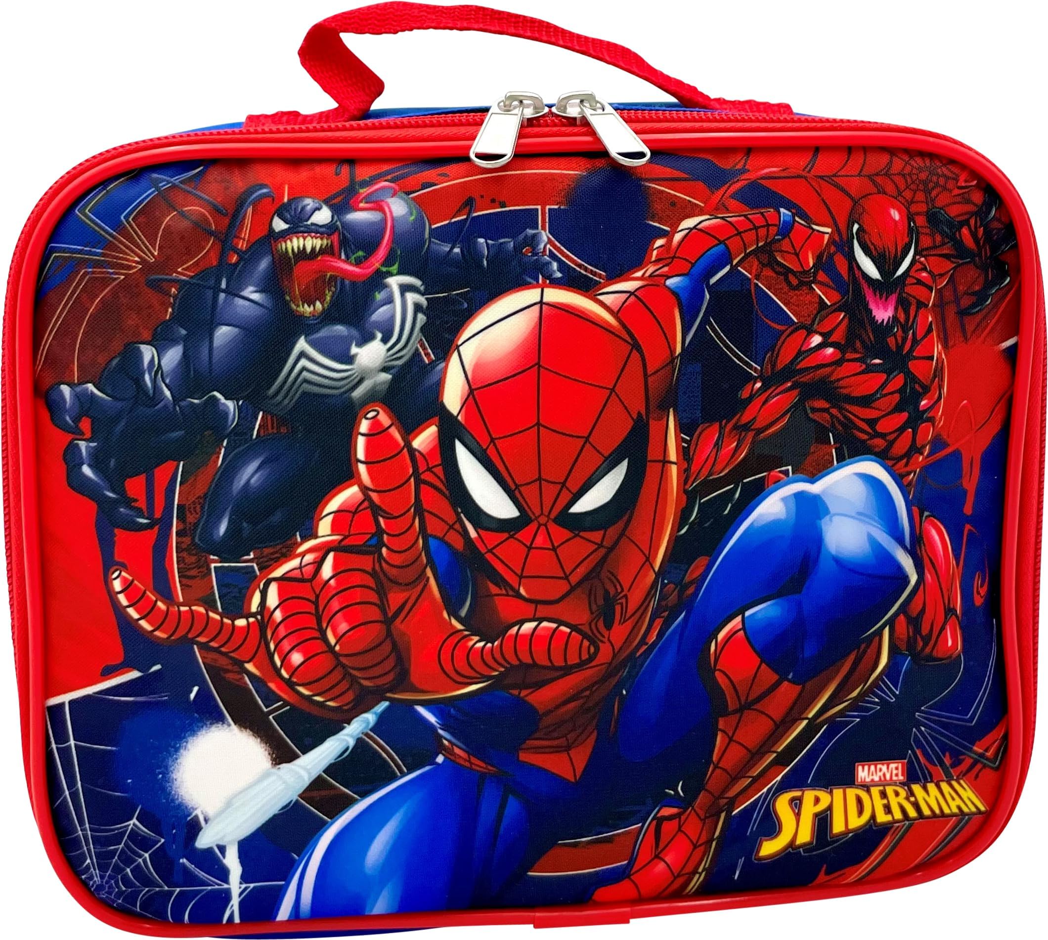 Amazon.com: Marvel Spiderman Lunch Bag Set For Boys - Bundle with ...