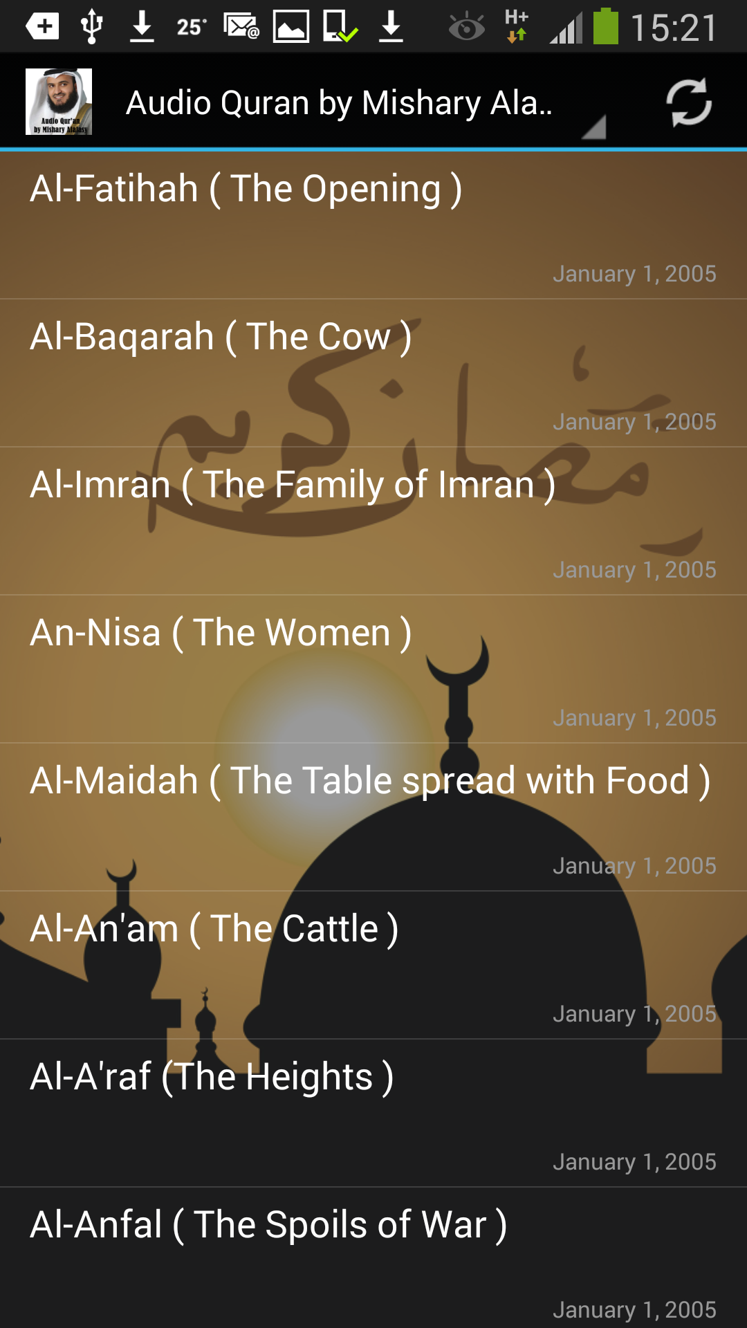 Audio Quran by Mishary Alafasy:Amazon.de:Appstore for Android