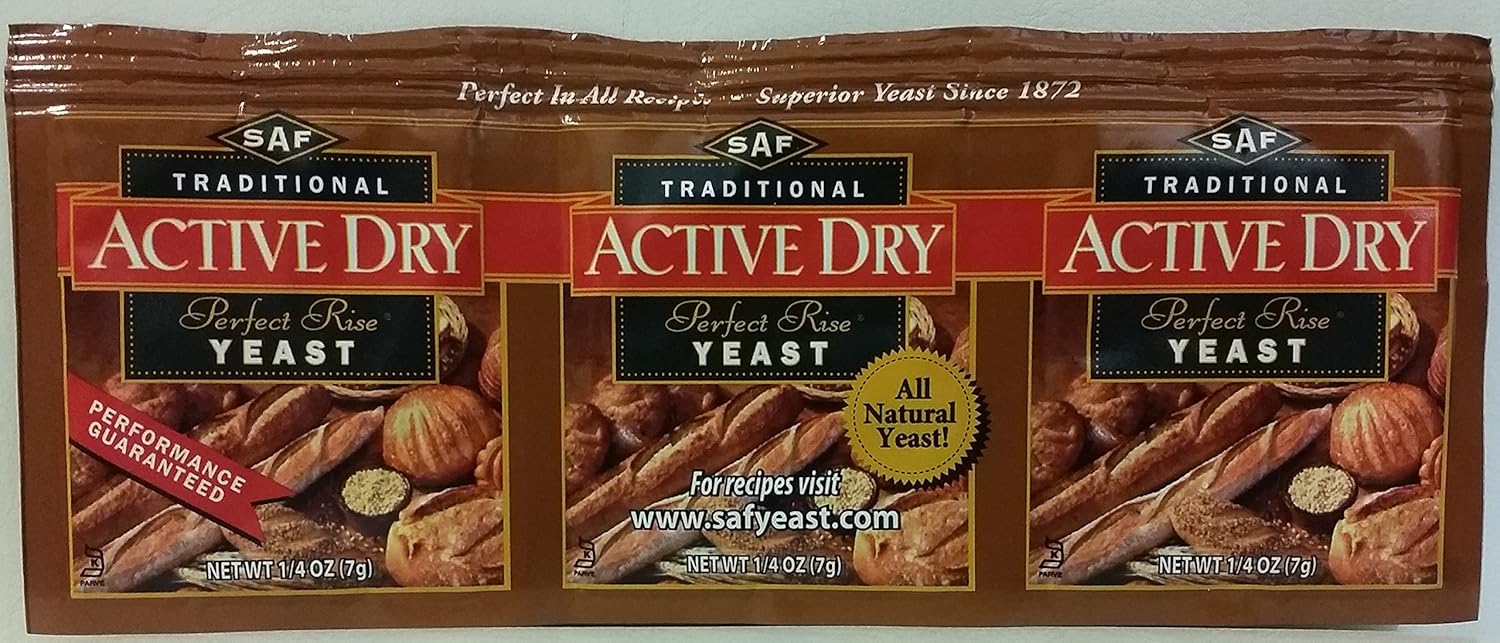 Amazon.com : SAF Traditional Active Dry Perfect Rise Yeast : Grocery ...