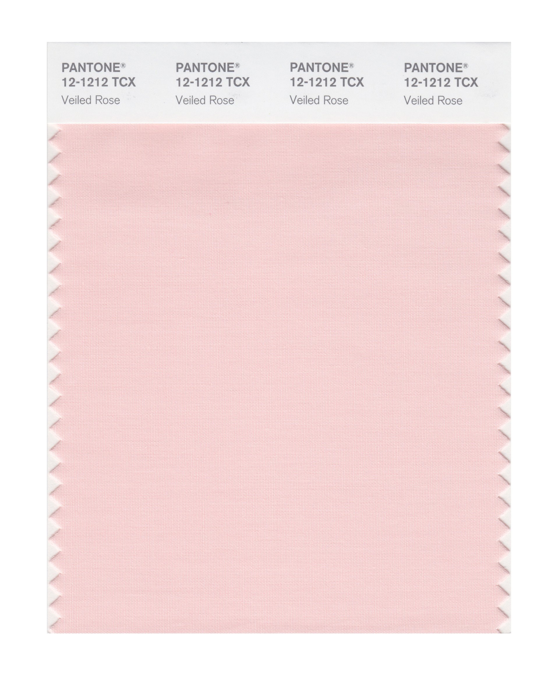 PANTONE Smart 12-1212X Color Swatch Card, Veiled Rose - Wall Decor ...