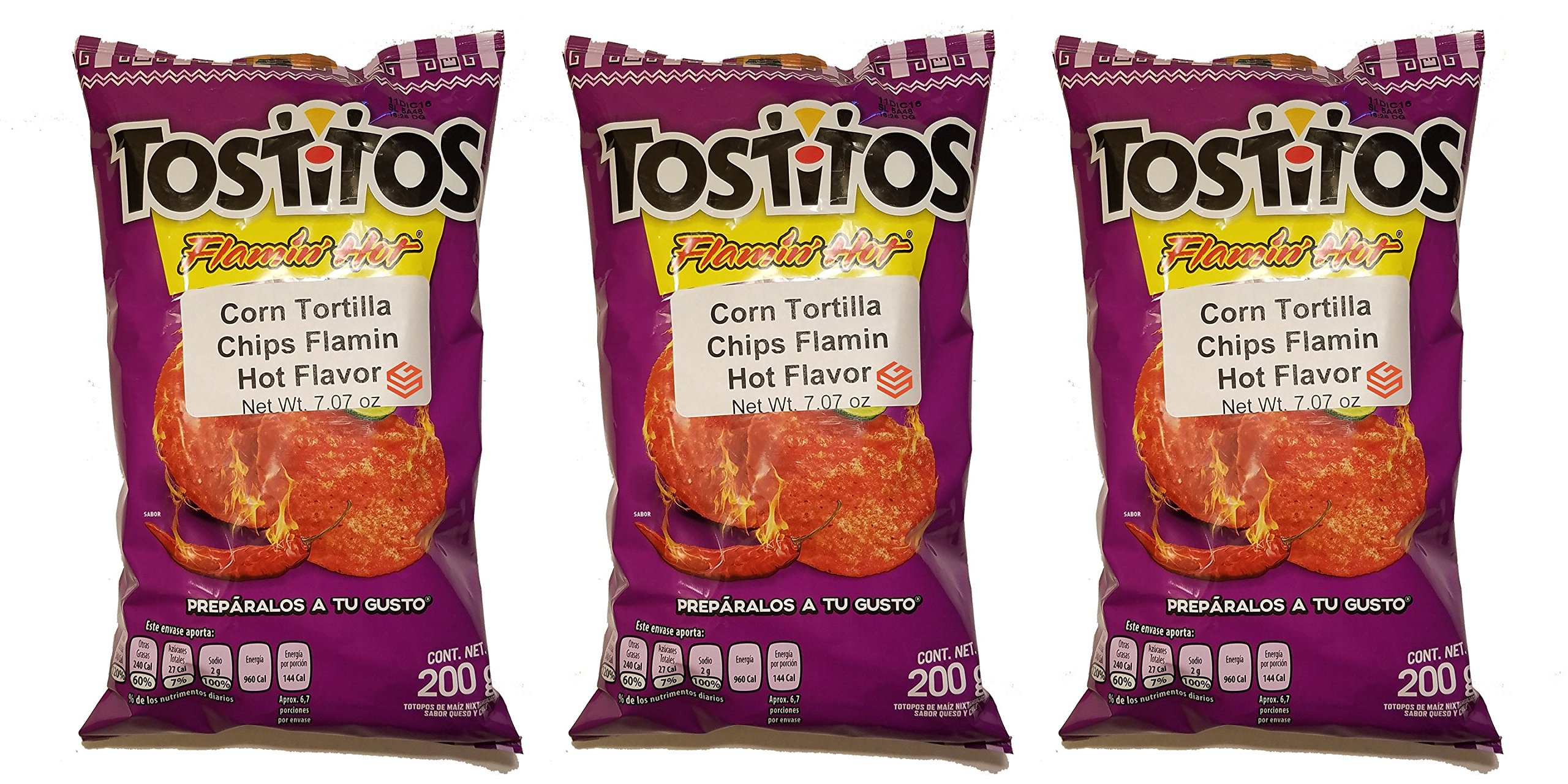 Sabritas Bolsa grande de papas fritas mexicanas (paquete de 3) (Botanas ...