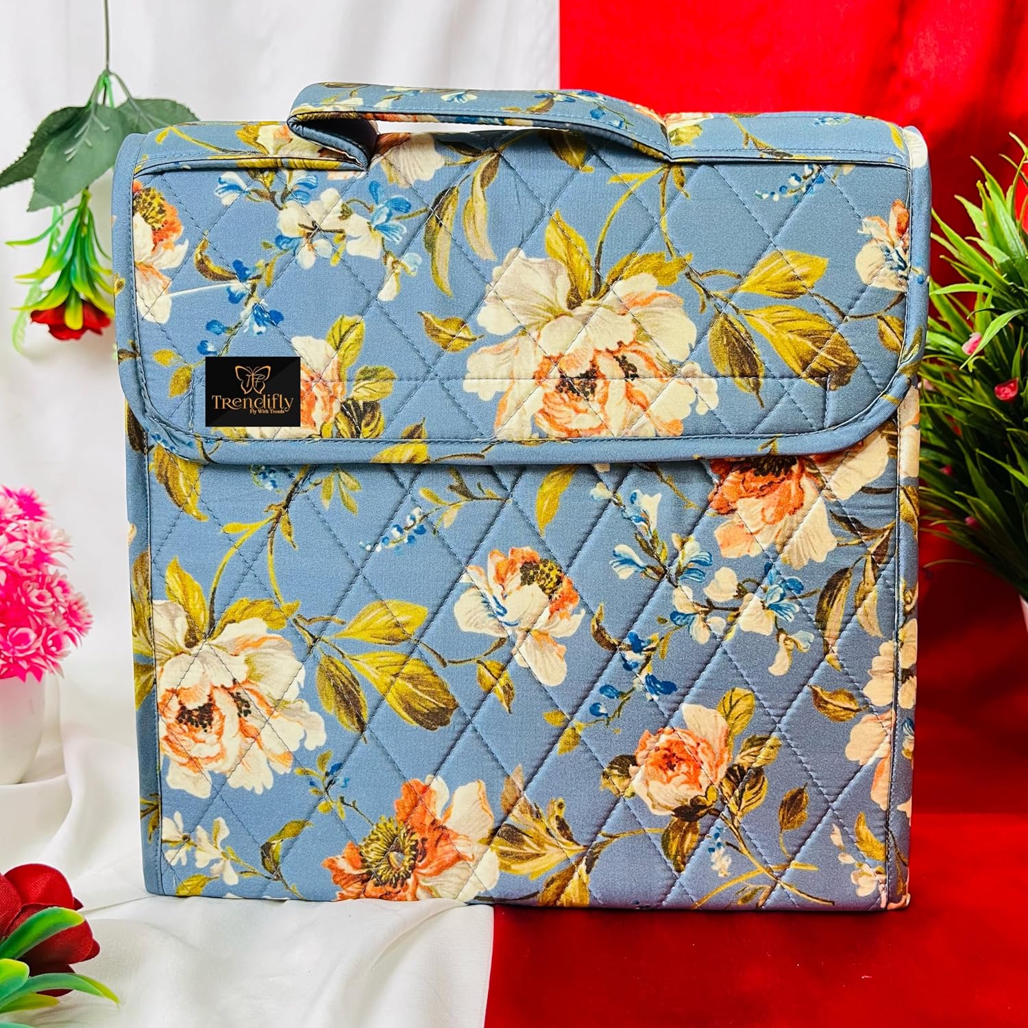 Trendifly Foldable Multipocket Jewellery Organizer Suitcase for Women ...