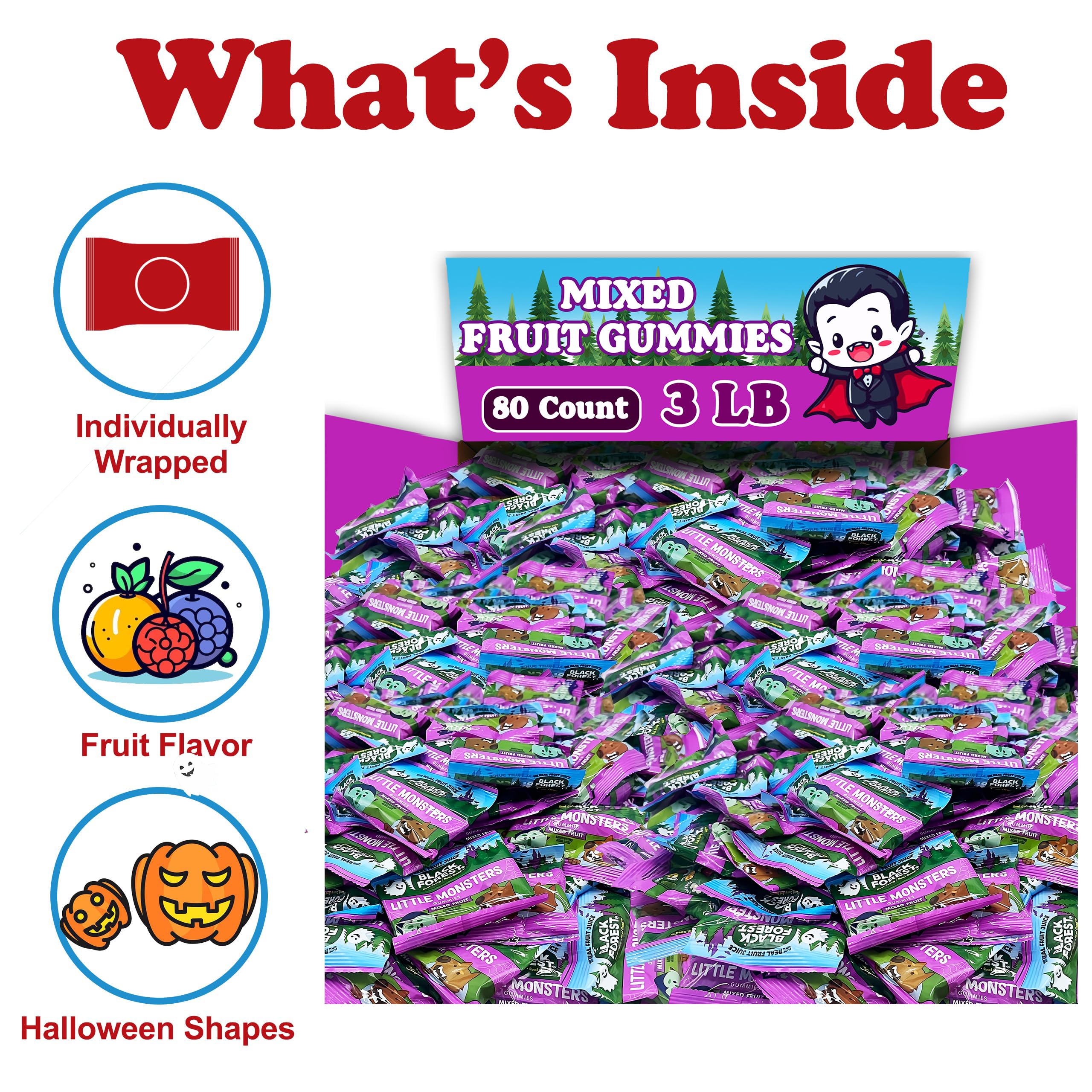 Snapklik.com : Fruit Snacks Candy Bulk, 80 Count (48 Oz)-Individually ...