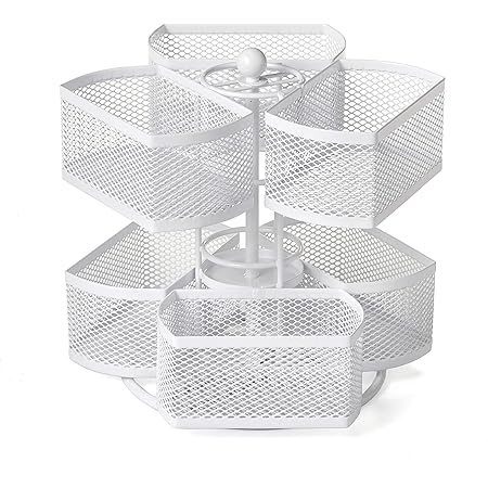 Amazon.com: Nifty Cosmetic Organizing Carousel, Cream: Beauty