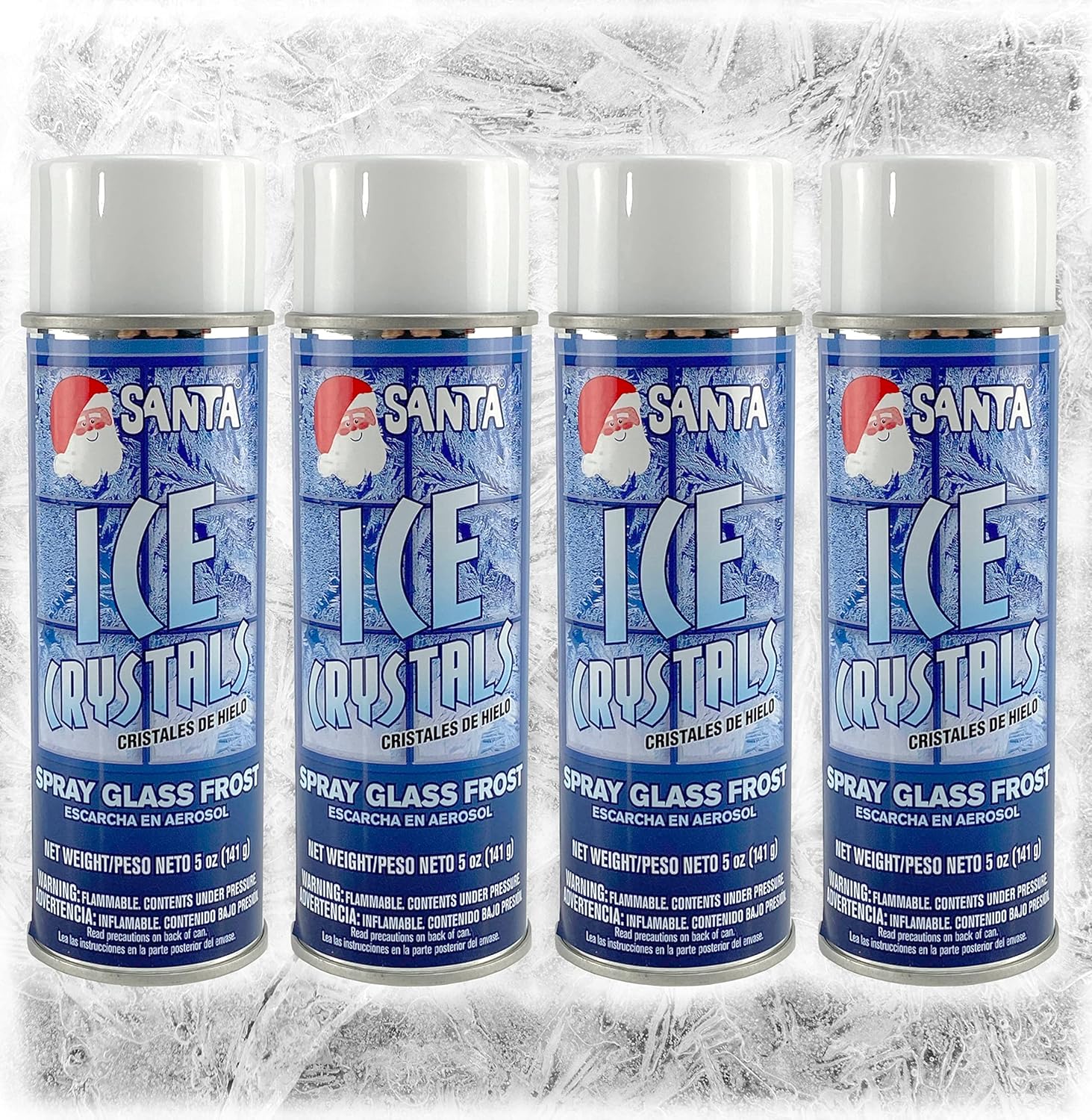 Iconikal Spray-On Glass & Window Décor, Ice Crystals, Frosted Glass ...