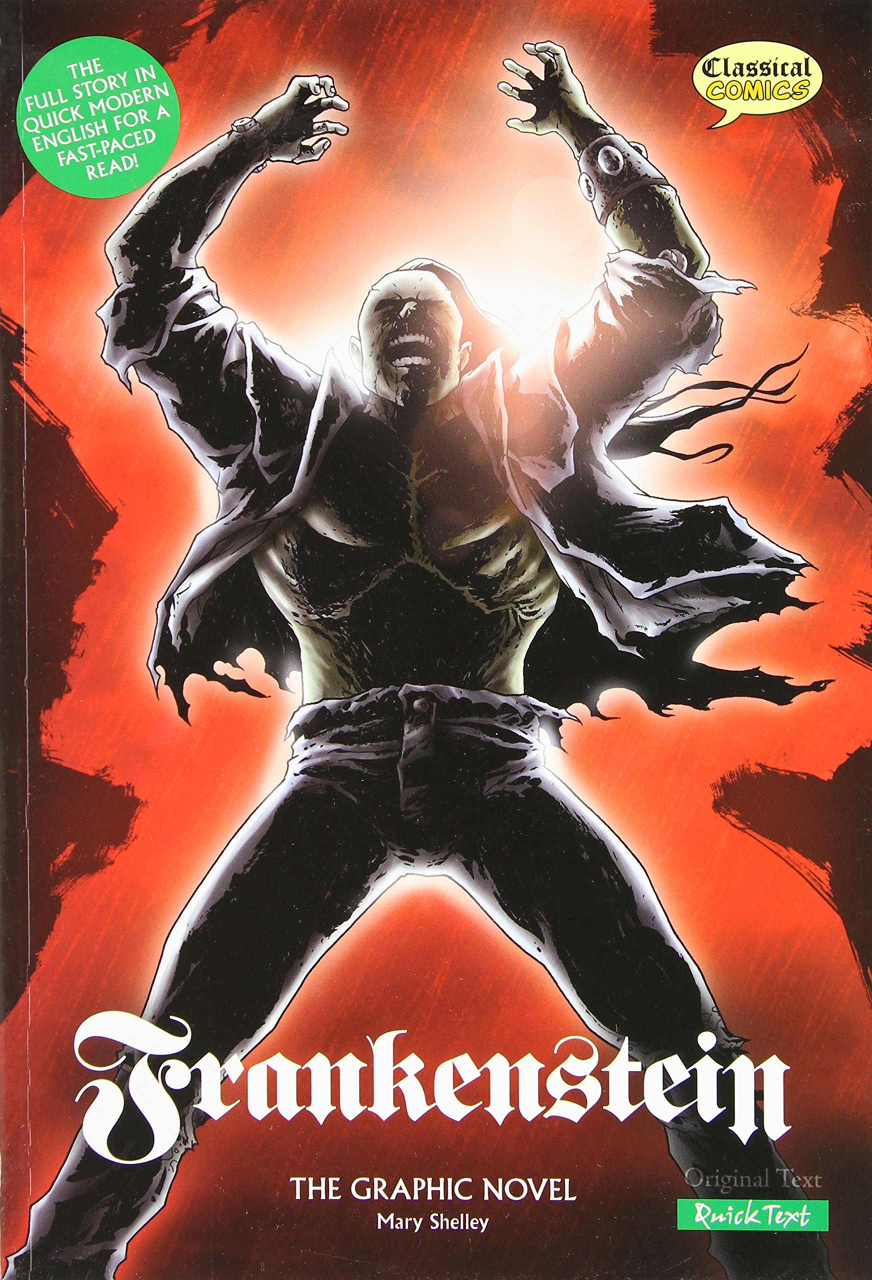 Frankenstein: The Graphic Novel (American English, Quick Text Edition ...