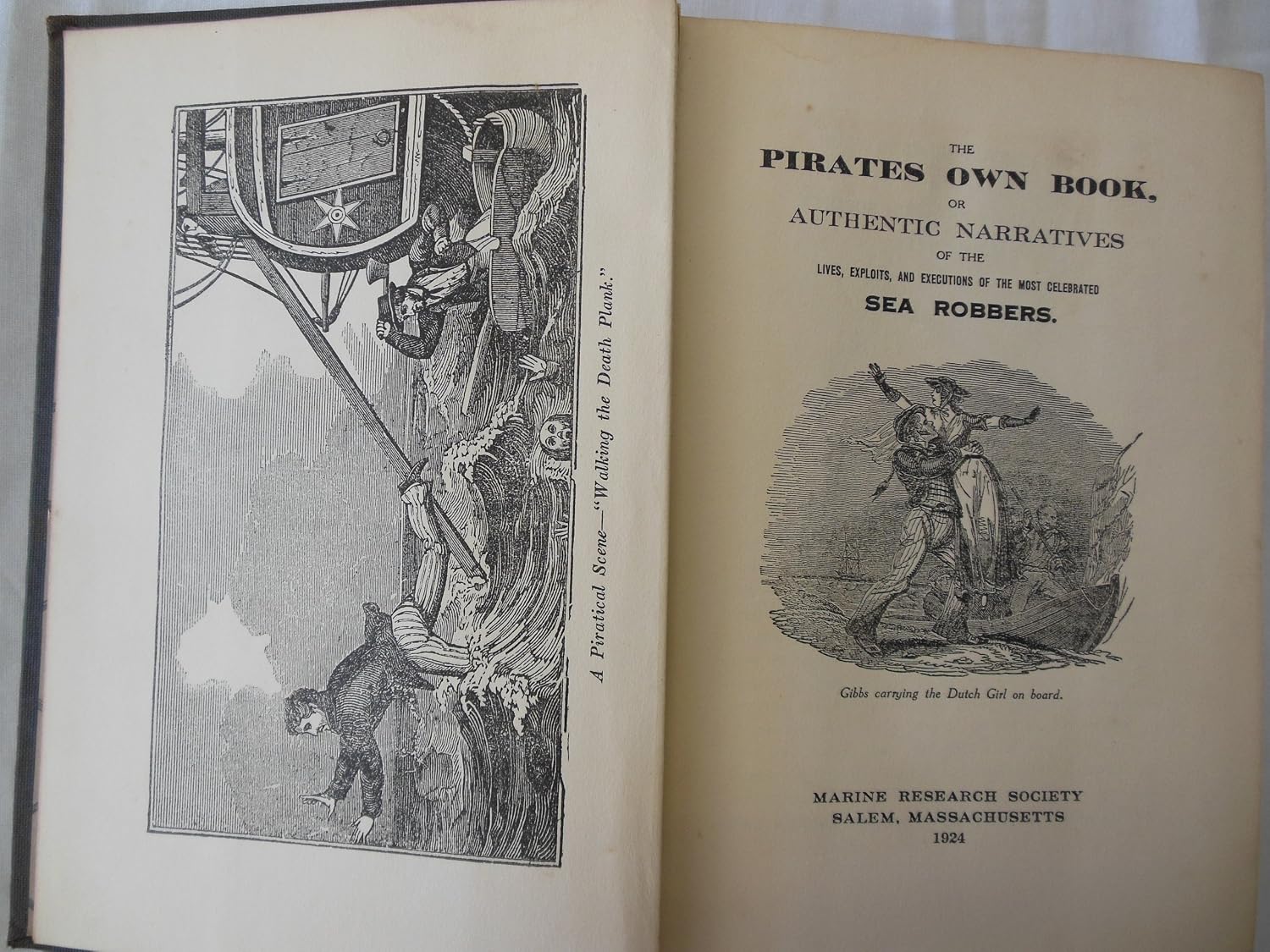 The Pirates Own Book or Authentic Narratives of the Lives, Exploits and ...