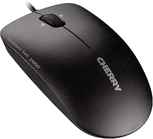 Amazon.com: CHERRY MC 2000 - Optical Mouse - Corded - Tilt-Wheel ...