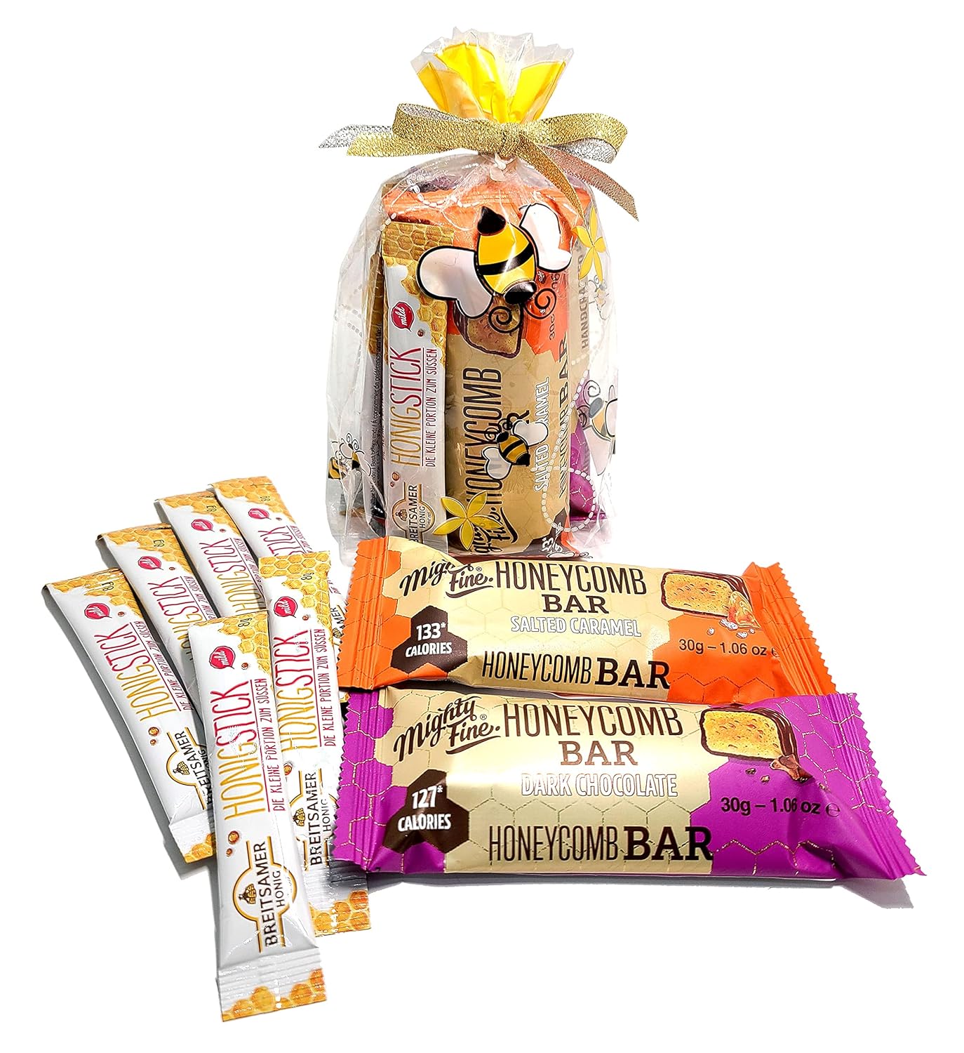 Amazon.com : "All About Bees" Sweets Gift Bag with Mighty Fine ...