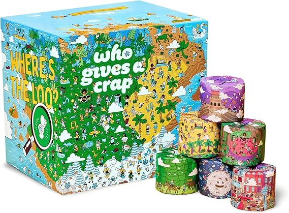 Who Gives A Crap – Limited Edition, Where's The Loo | Box of 48 Rolls ...