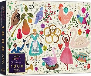 Amazon.com: Christmas Puzzle - 12 Days of Christmas | Christmas Puzzles ...