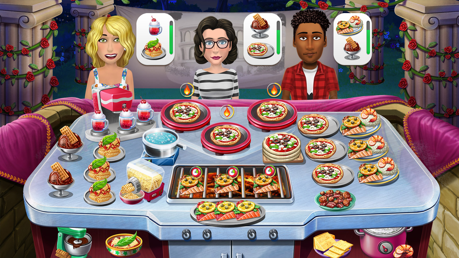 Virtual Families: Cook Off - App on Amazon Appstore