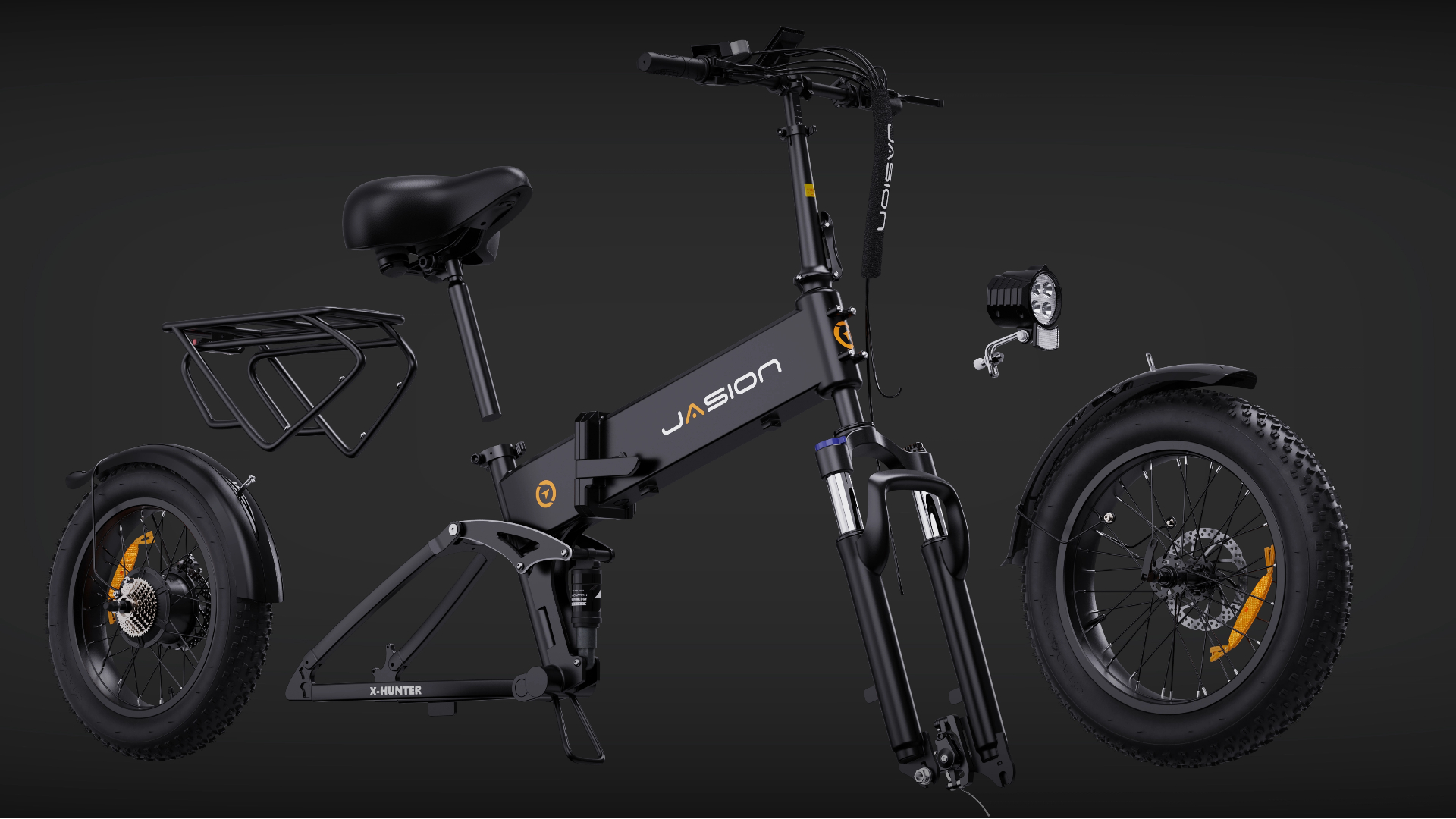 Watch Jasion X-Hunter Electric Bike for Adults on Amazon Live