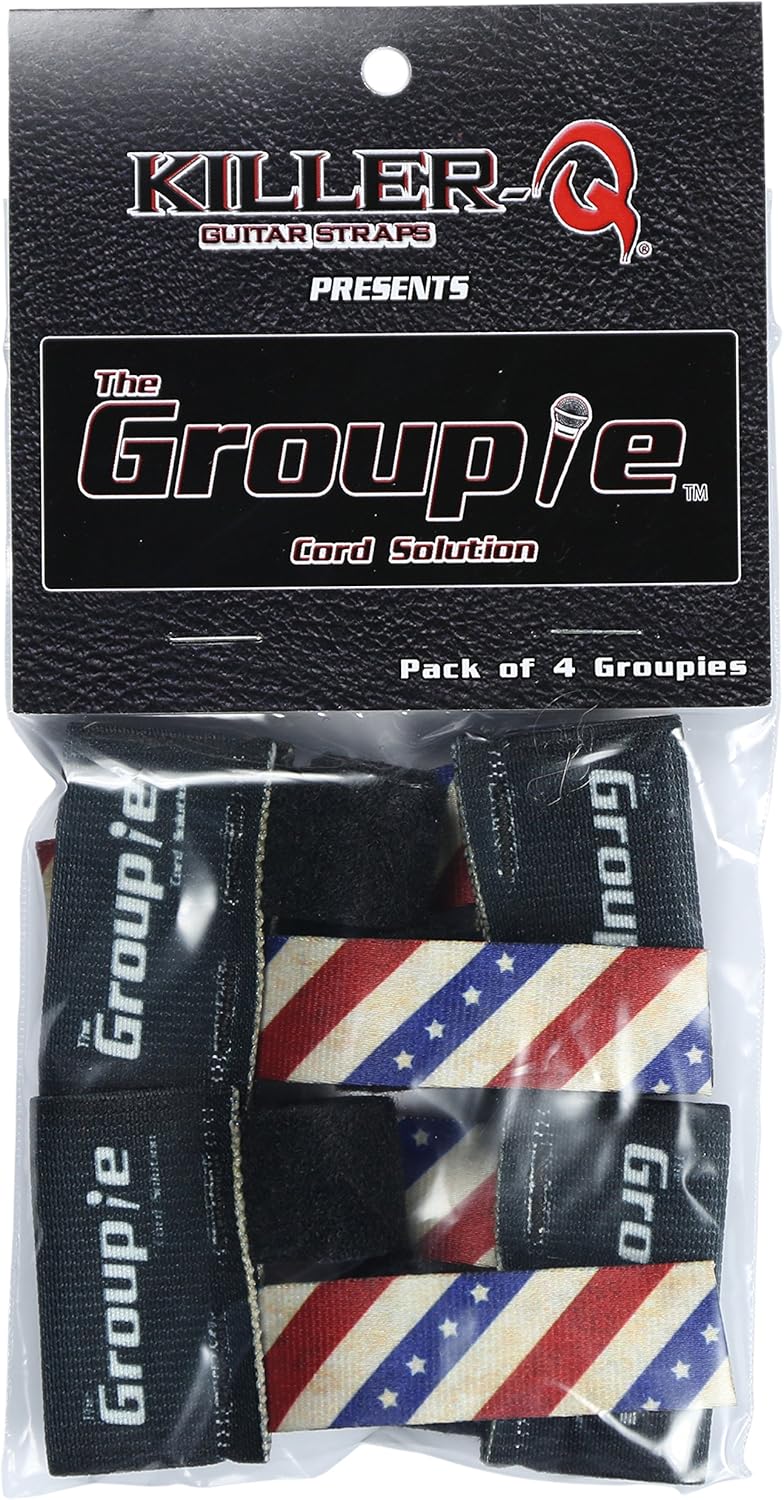 Amazon.com: Killer-Q Guitar Cable Organizer System - The Groupie Cord ...
