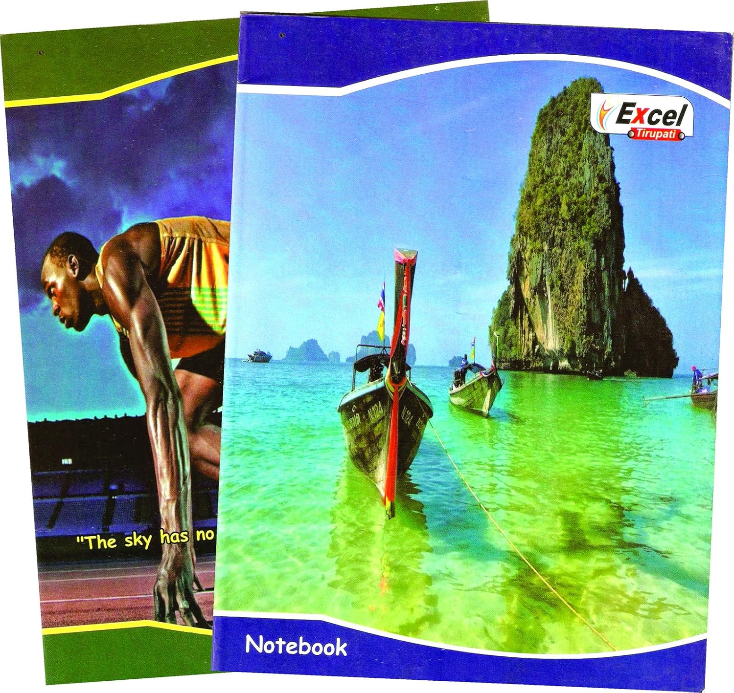 Tirupati Single Line Interleave Notebook : Amazon.in: Office Products