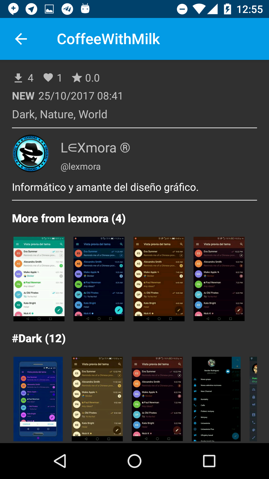 Themes For Telegram - App on Amazon Appstore