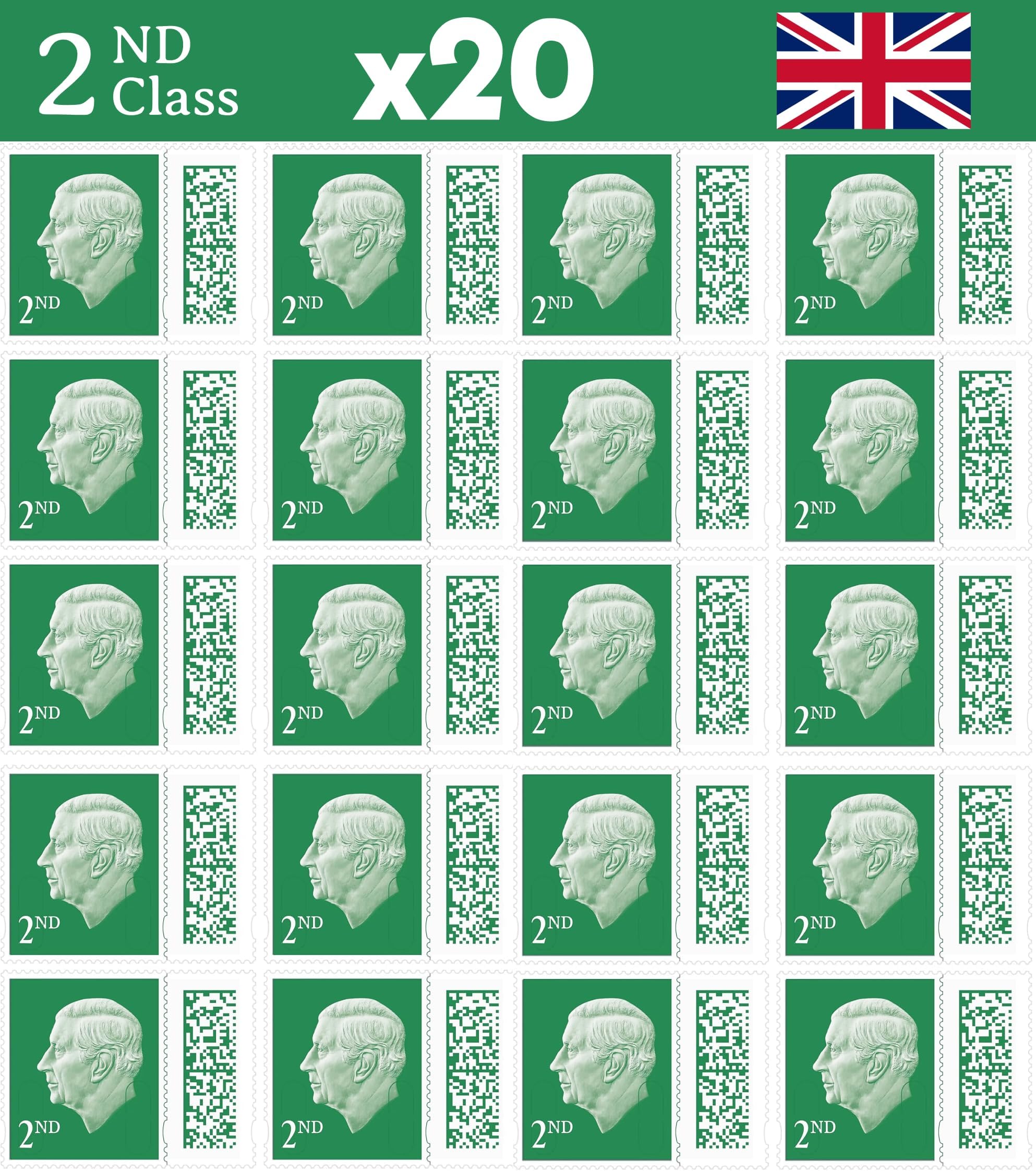 Albian Trading 1st Class Stamps (20 Stamps) - 1st Class Stamps ...