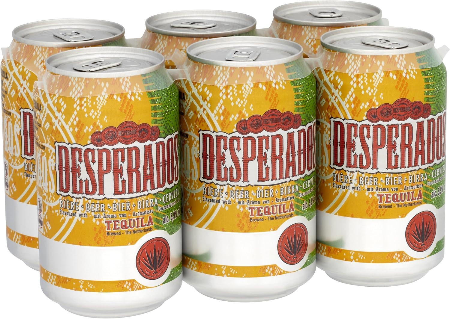 Desperados Tequila Beer Cans, 6 x 330 ml : Amazon.co.uk: Grocery