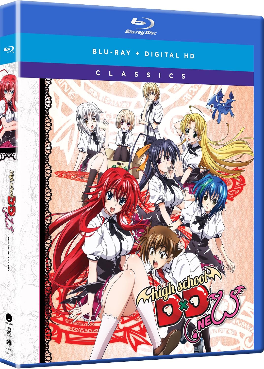 High School DxD New: The Series [Blu-ray]: Amazon.ca: Jamie Marchi ...