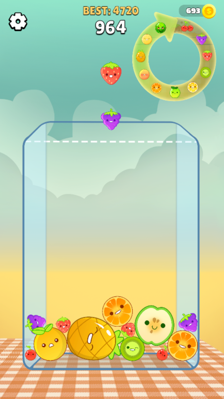 Fruit Merge Puzzle: Watermelon:Amazon.co.jp:Appstore for Android