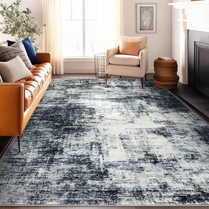 Amazon.com: IOHOUZE Abstract Area Rugs 9x12 Ft Washable Large Rugs for ...