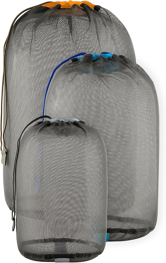 Amazon.com: Sea to Summit Ultralight Mesh Stuff Sack 3-Piece Set, 5 ...