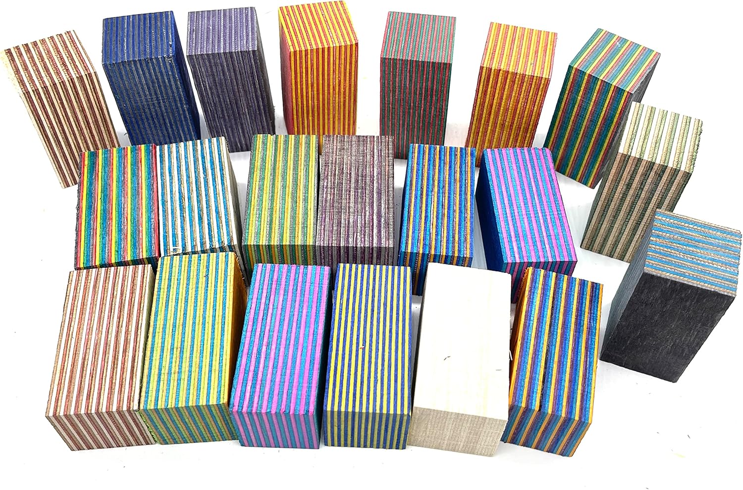 Amazon.com: Pen Kit Mall - Assorted Spectraply Bottle Stopper Blanks ...