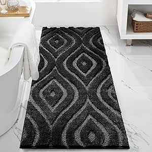 Amazon.com: DEXDE Bathroom Rugs Runner 24x72 Long Bathroom Rug Non Slip ...
