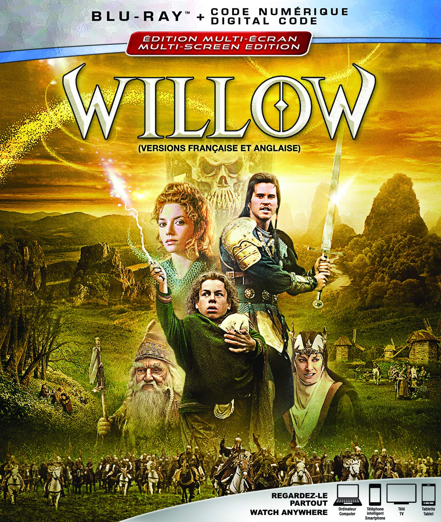 Willow [Blu-ray] (Bilingual): Amazon.ca: Val Kilmer, Joanne Whalley ...