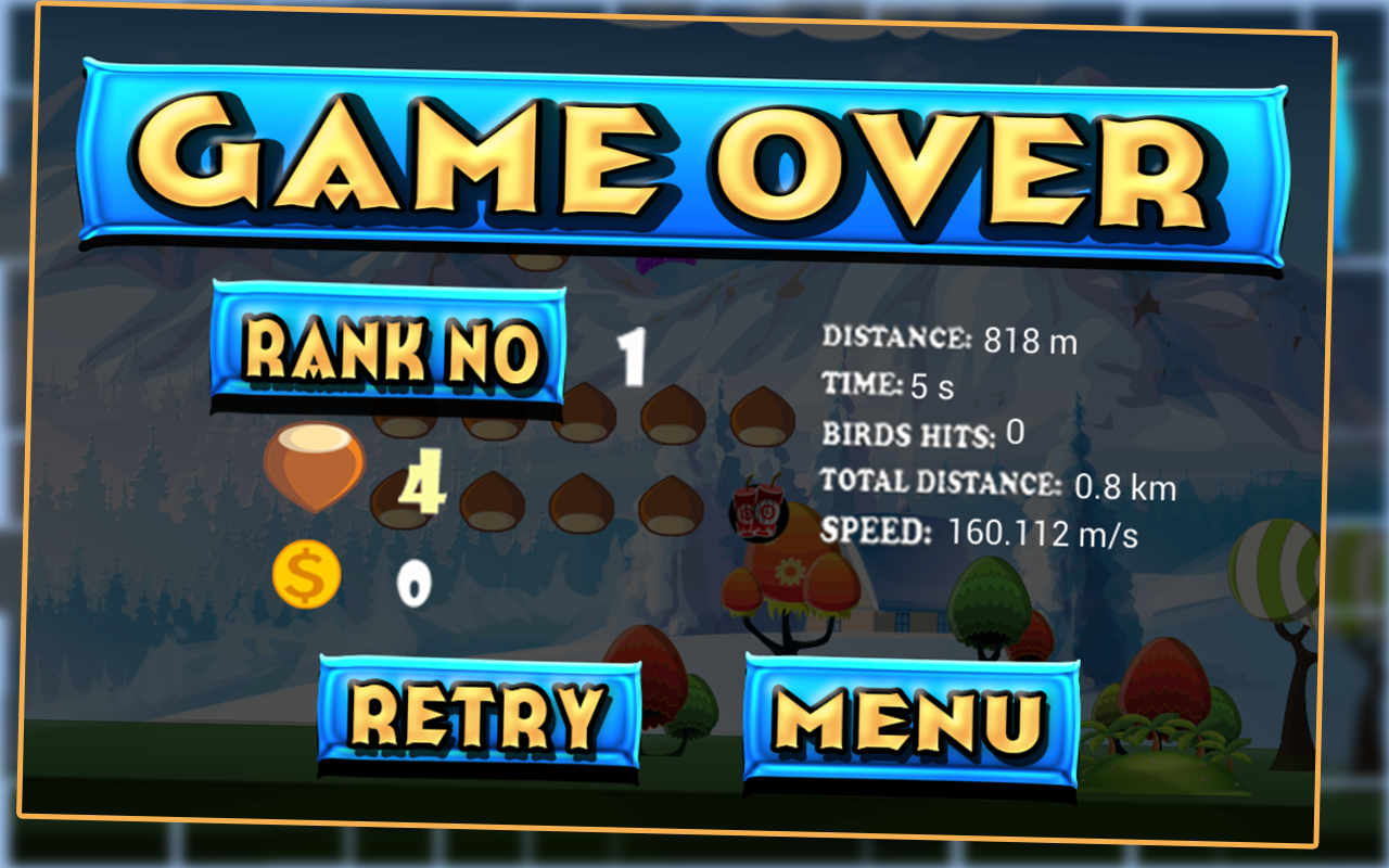 Flying Cute Squirrel Jump : The quest for infinite nut before winter ...
