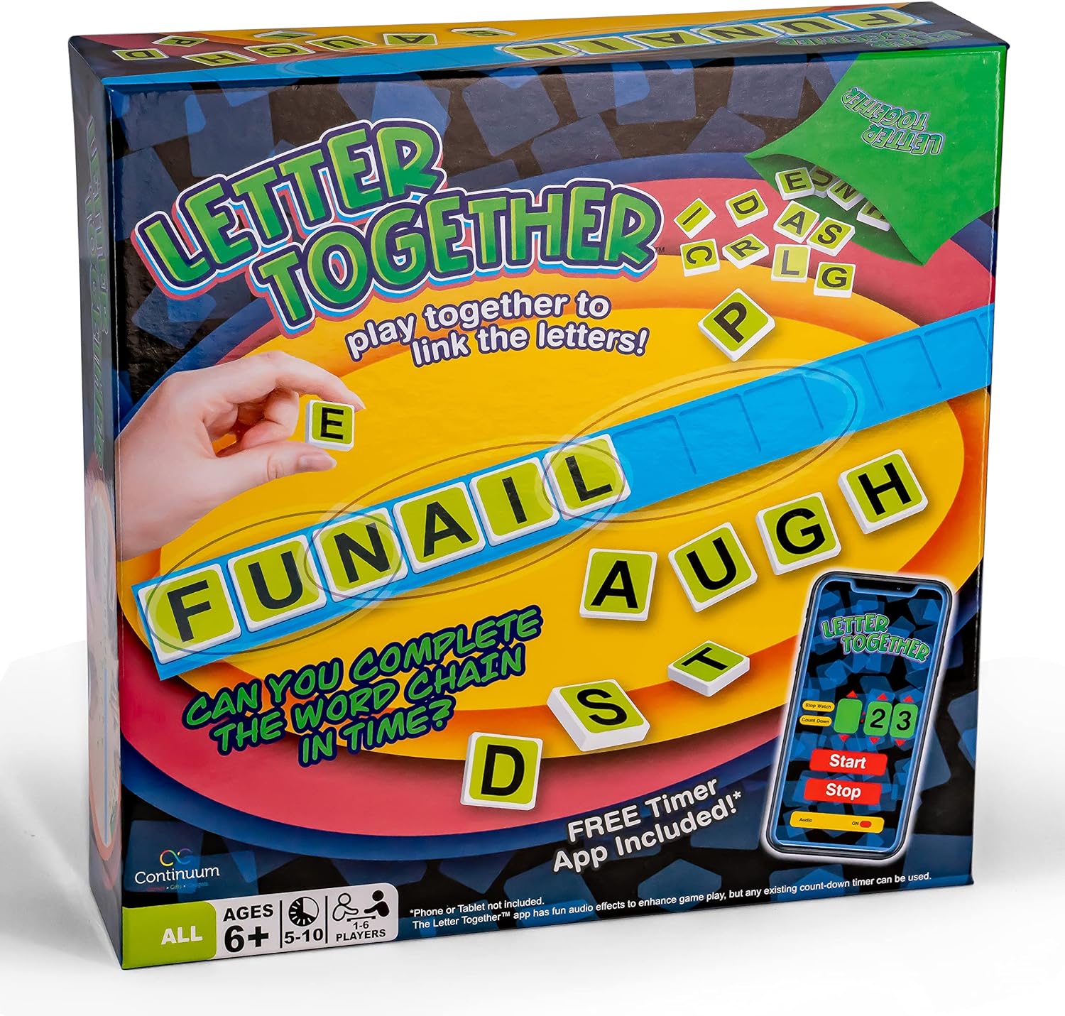 Amazon.com: Letter Together, Play Together to Link The Letters, Family ...