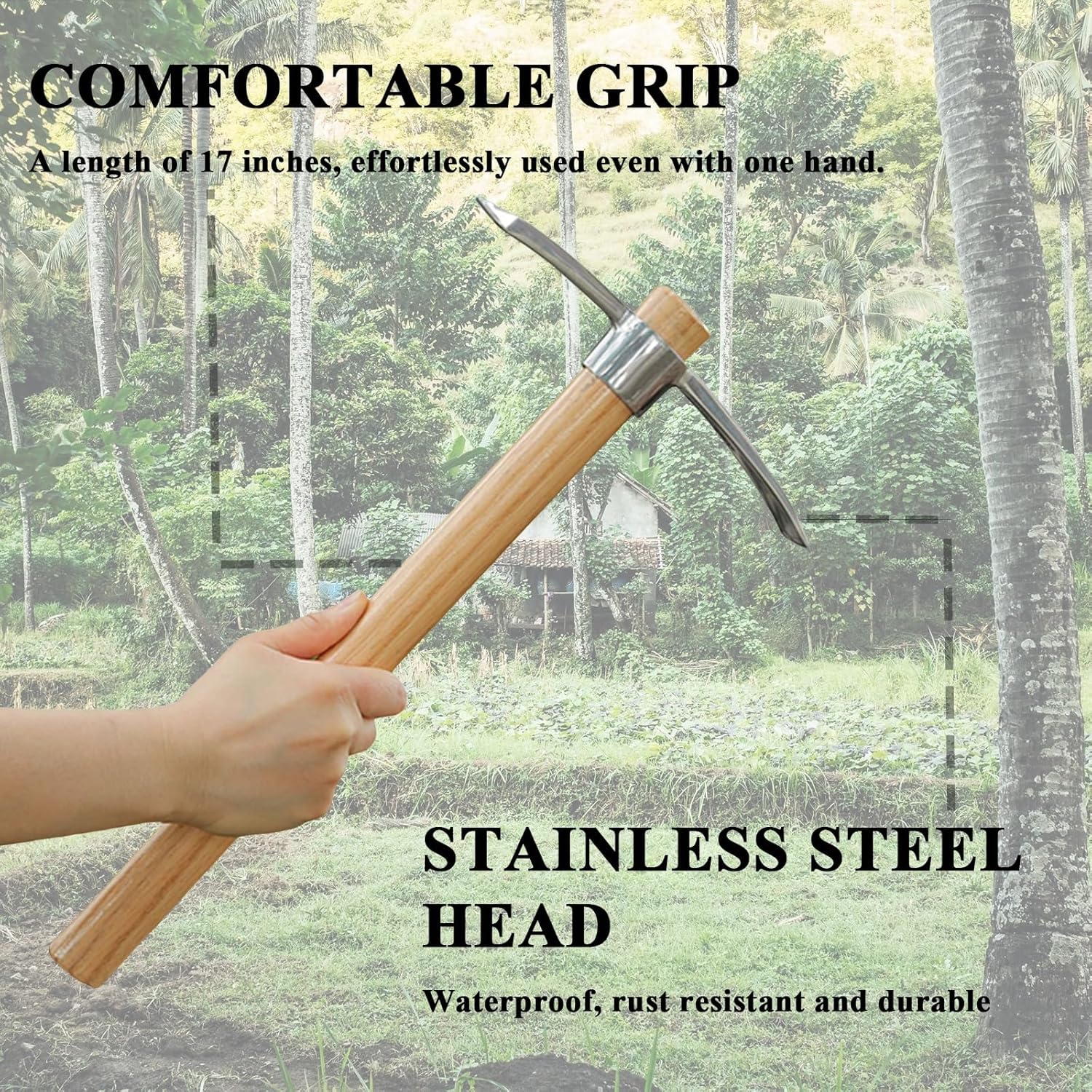 Garden Pick Mattock Hoe, Pickaxe Heavy Duty Pick Axe Philippines | Ubuy