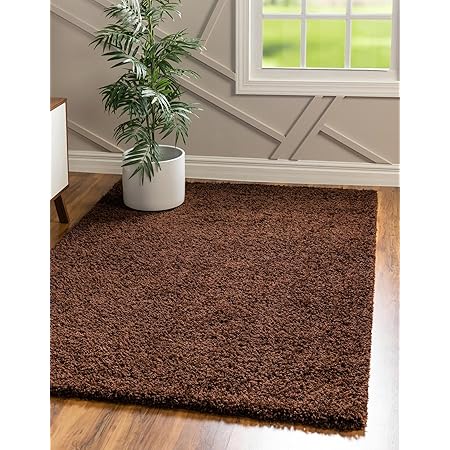 Amazon.com: Rugs.com Infinity Collection Solid Shag Area Rug 9' x 12 ...