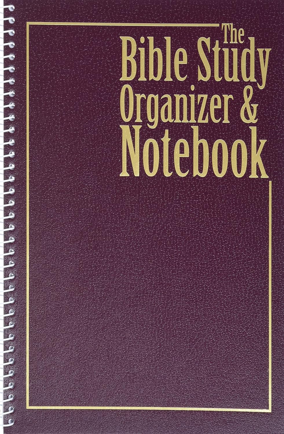 BIBLE STUDY ORGANIZER & NOTEBOOK: Jerold Potter: 9781557484604: Amazon ...