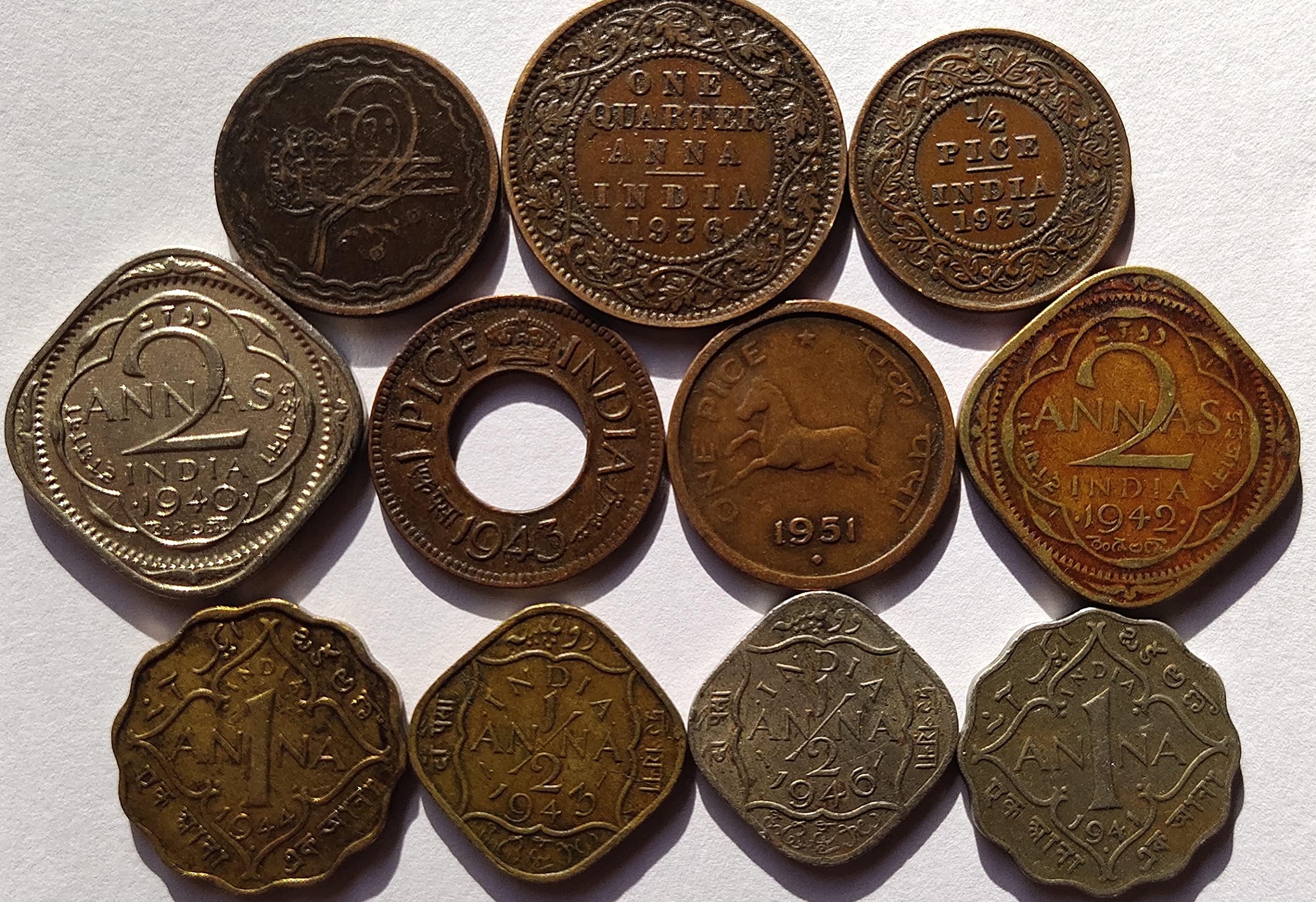 10 Different Fancy Token Coins of Different Gods-GOOD for PUJA PURPOSE ...