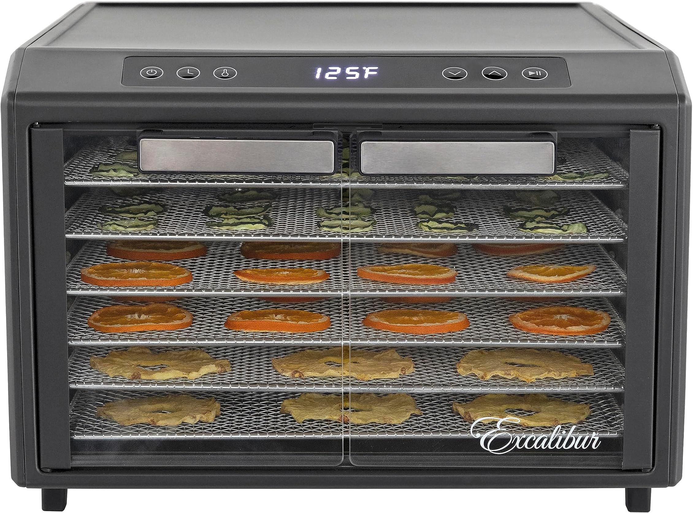 Amazon.com: Excalibur 5-Tray Electric Food Dehydrator, White: Home ...