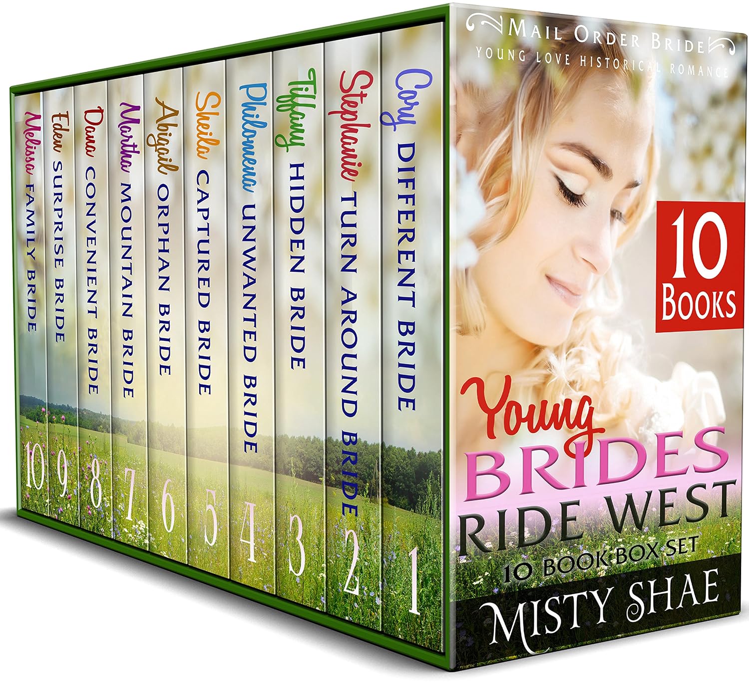 Amazon.com: Young Brides Ride West 10 Book Box Set: Mail Order Bride ...