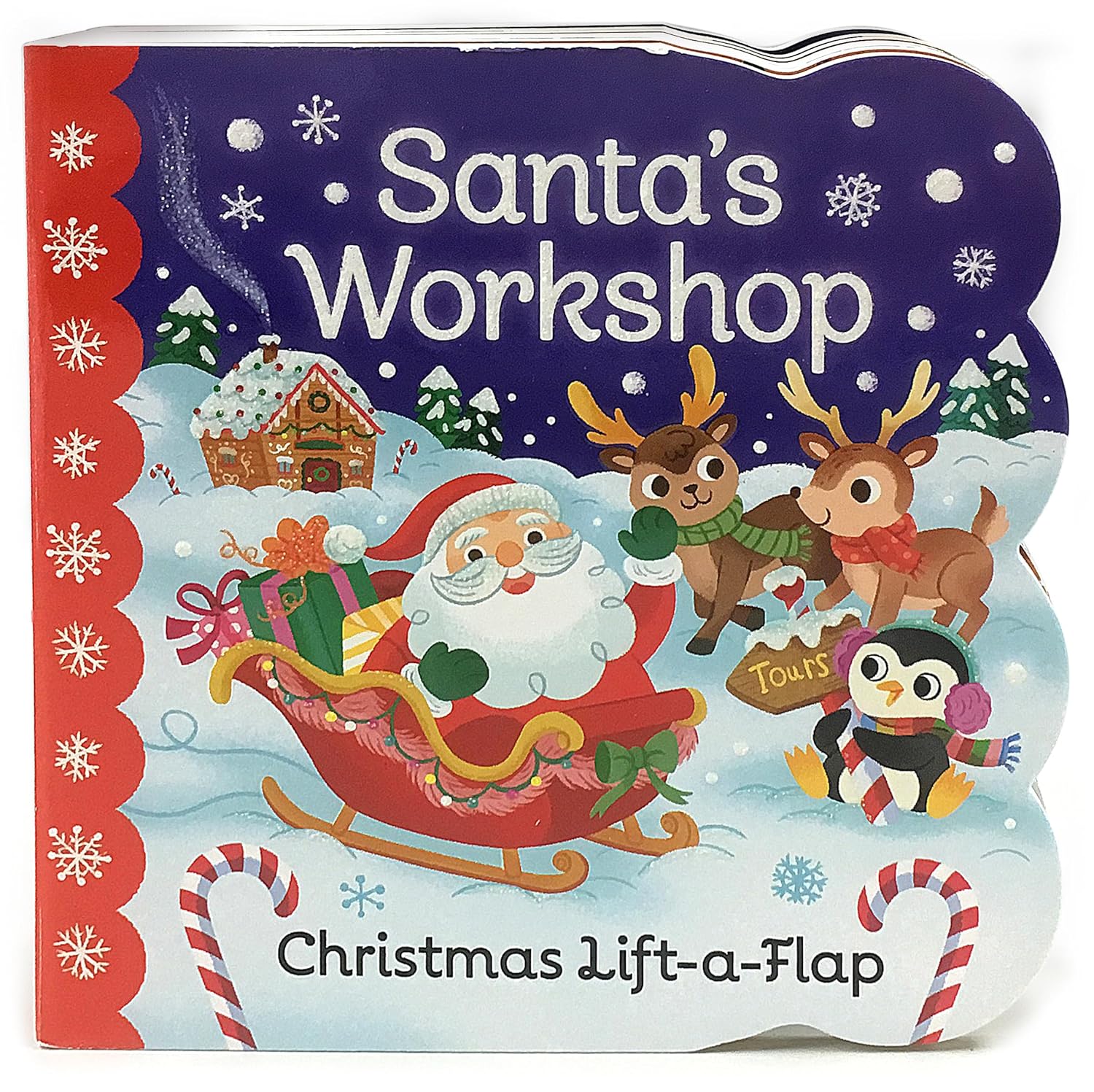 Amazon.com: Santa's Workshop: A Christmas Lift-a-Flap Board Book for ...