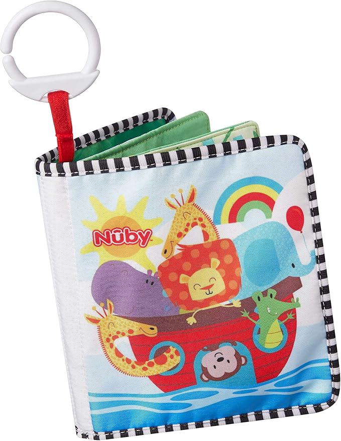 Nuby Baby Activity Book, 0 Months Plus, Tummy Time Learning : Amazon.co ...