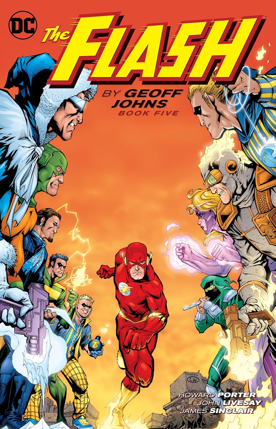 Amazon.com: The Flash by Geoff Johns Book Five: 9781401281076: Johns ...