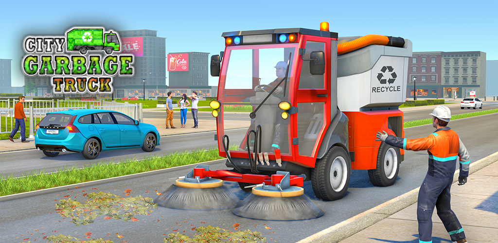 City Garbage Truck Driving Simulator | Dumper Truck Games - Road ...