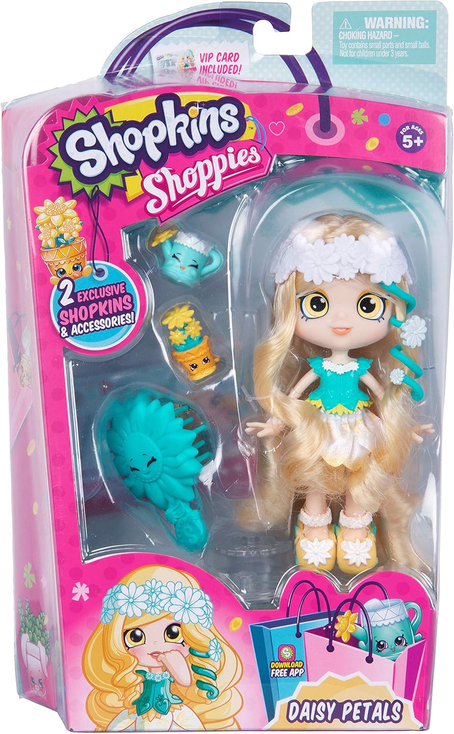 Amazon.com: Shopkins Shoppies Dolls - Daisy Petals : Toys & Games