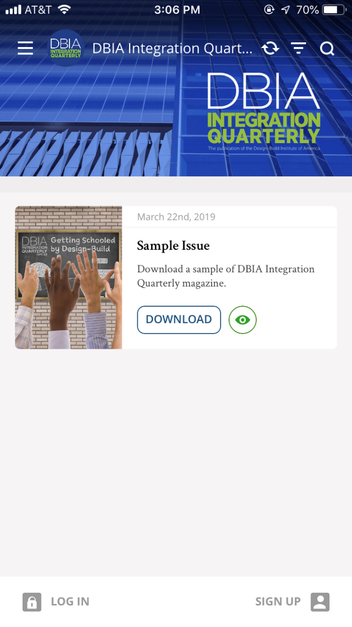 DBIA Integration Quarterly - App on Amazon Appstore