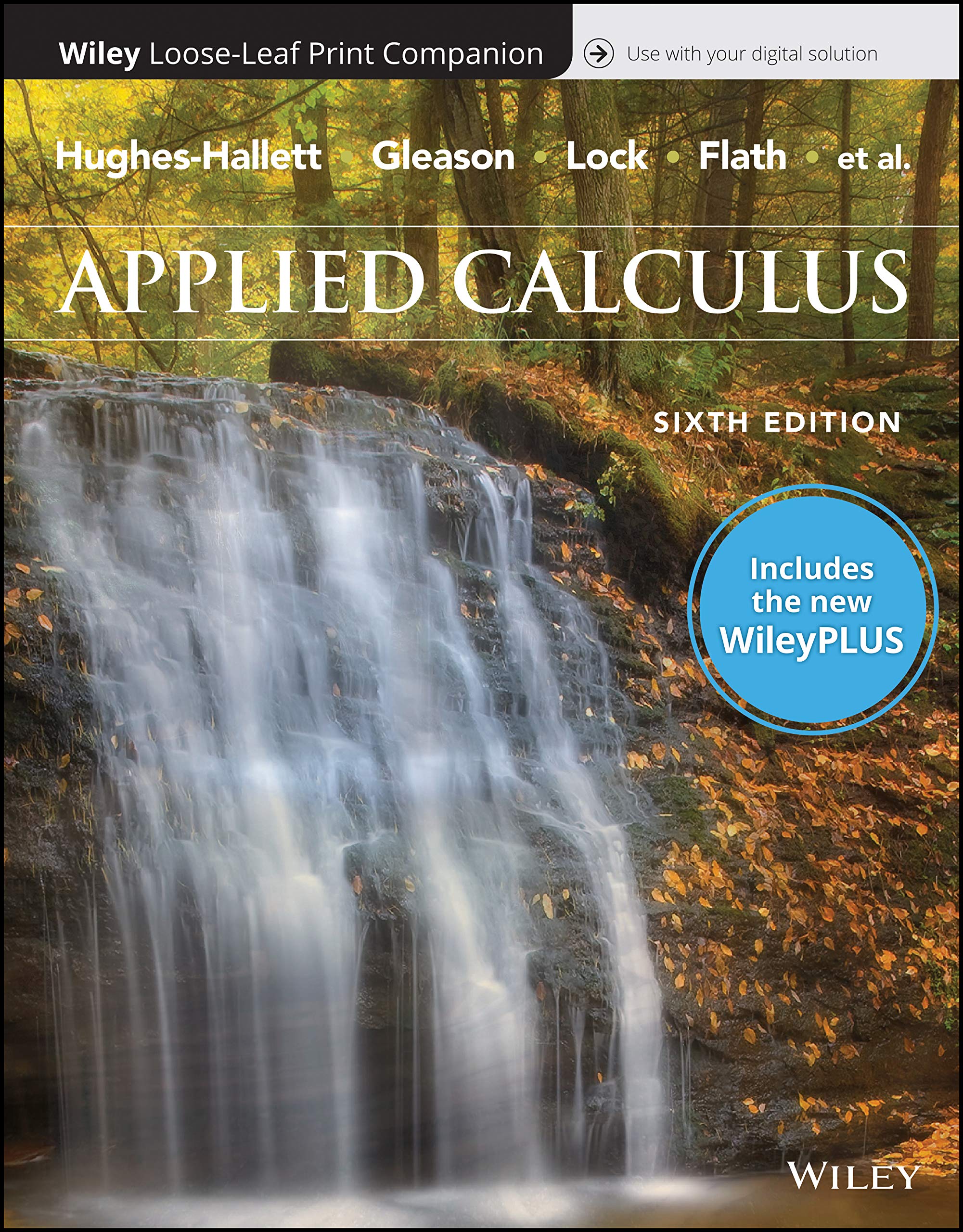 Applied Calculus, 6e WileyPLUS Card with Loose-leaf Set: Hughes-Hallett ...