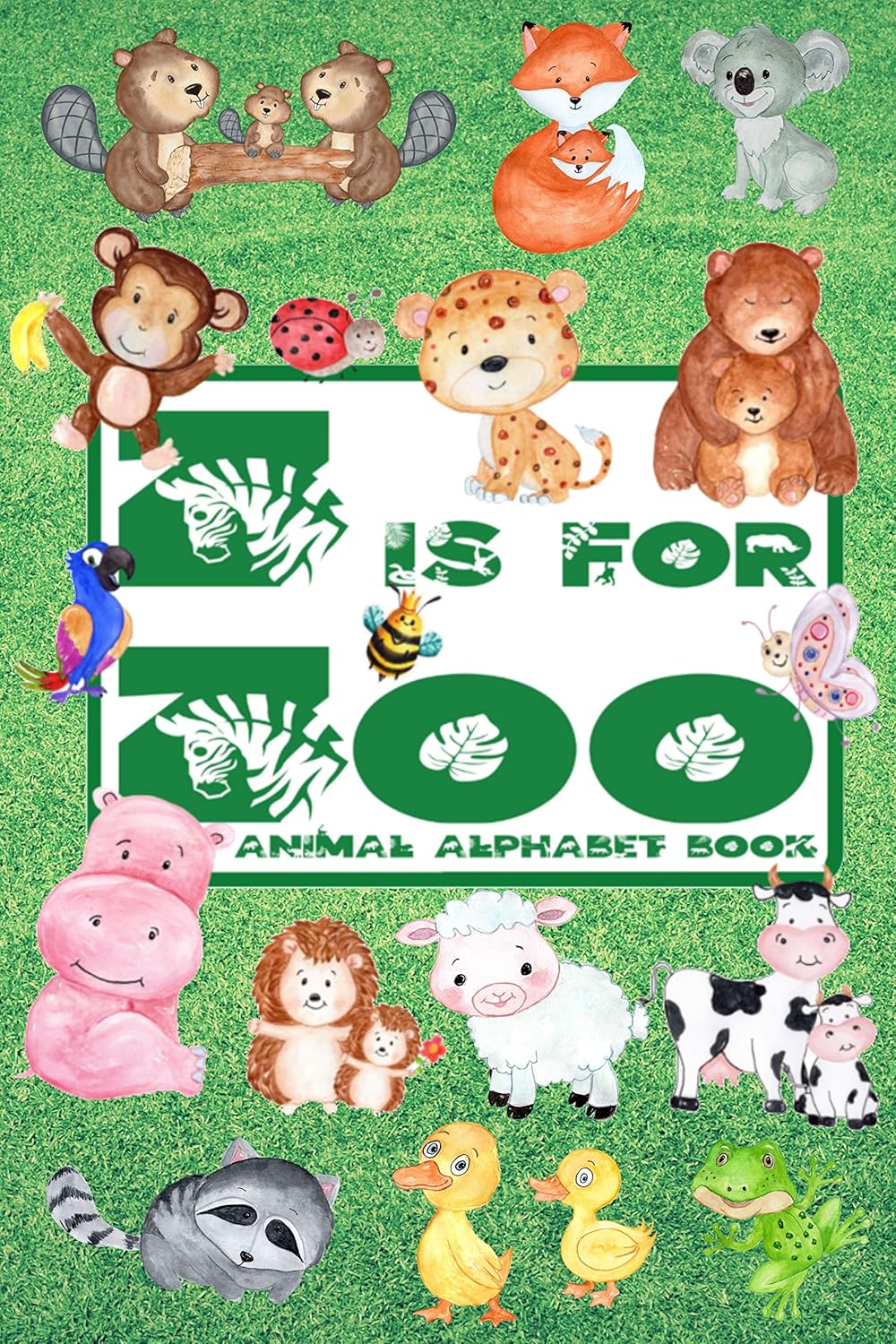 Z is for Zoo Animal Alphabet Book: ABC Book for Toddlers and ...