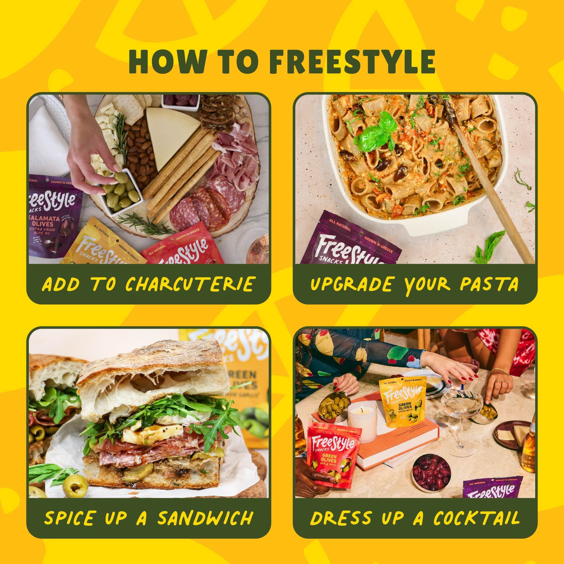 Snapklik.com : Freestyle Snacks Olive Snack Packs - As Seen On Shark ...