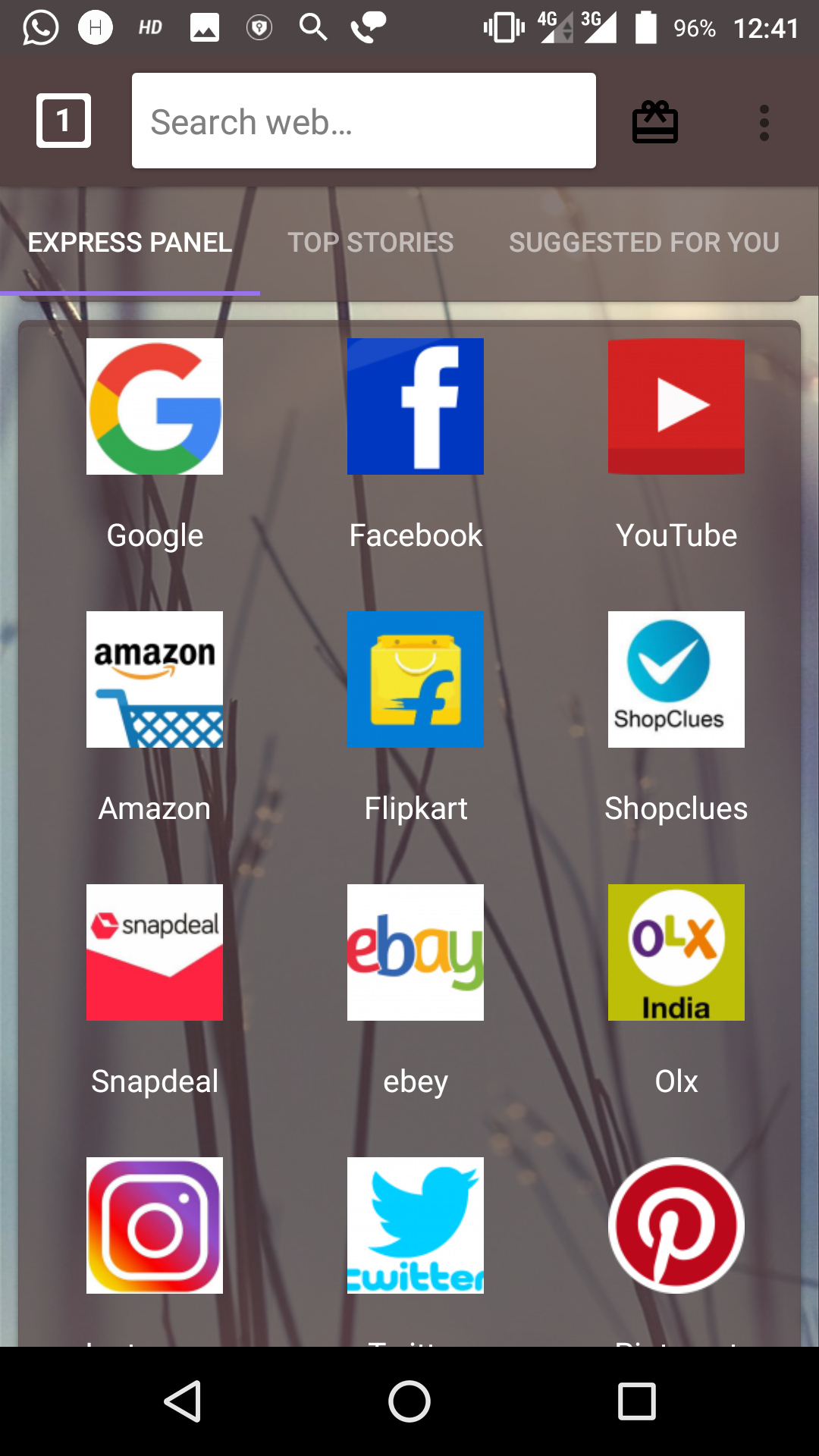 My Indian Browser - App on Amazon Appstore