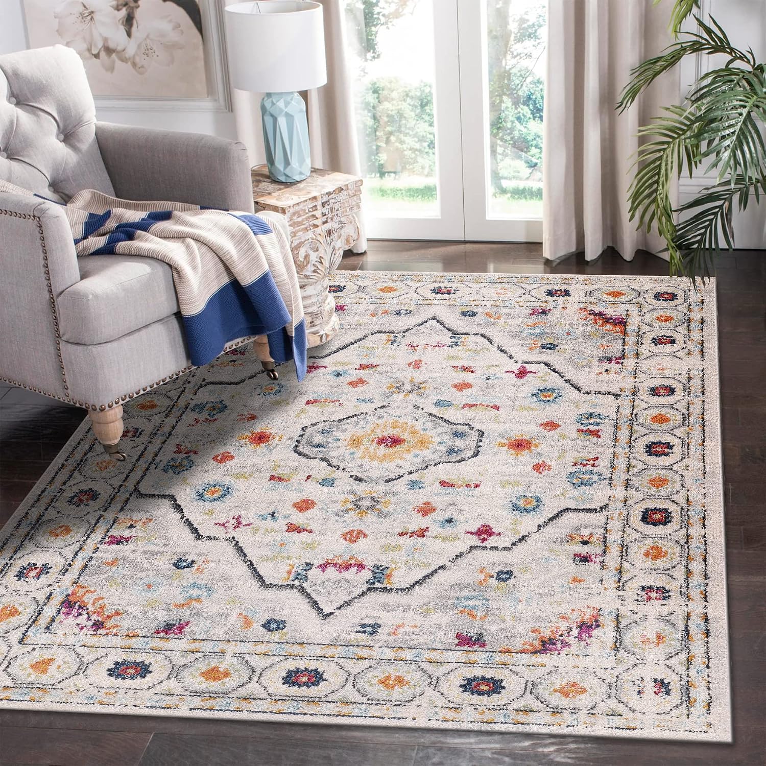 NETLINE HOME Area Rugs For Living Room, Bedroom, Kitchen, Dining Room ...