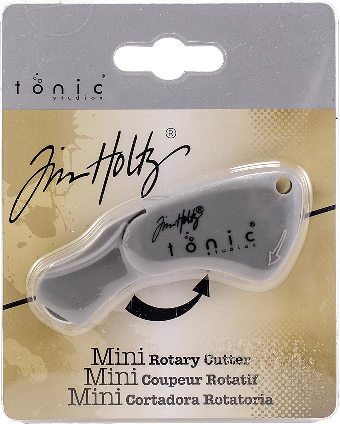 Amazon.com : Tim Holtz Mini Rotary Cutter-18mm : Arts, Crafts & Sewing